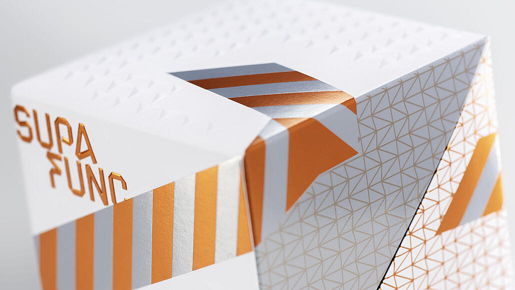 Inspire & Delight with Packaging Design: SUPA FUNC - KURZ Graphics